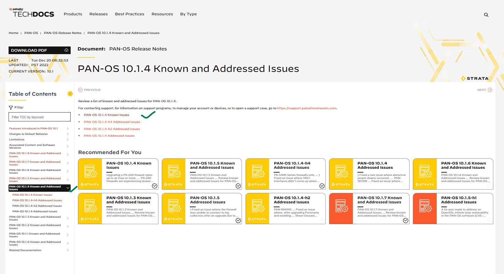 Solved: LIVEcommunity - PAN-OS Version Release History - LIVEcommunity - 524908